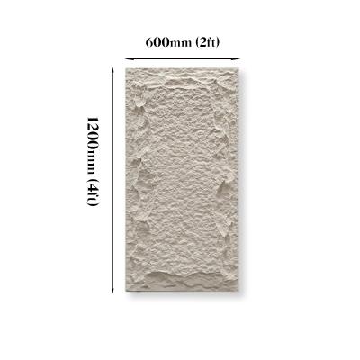 China Modern PU Stone Mushroom Texture Polyurethane Wall Panel Easy Install For Exterior Cladding for sale