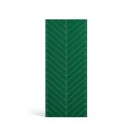 Quality Green Chevron Stone Plastic Composite Wall Panel Texture Waterproof Scratch for sale