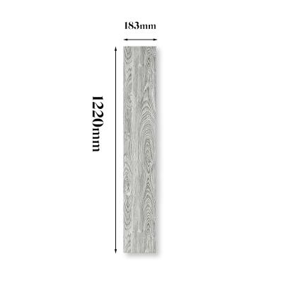 China Wood Grain SPC Flooring Waterproof Vinyl Planks Stain Resistant for Home Restaurant for sale