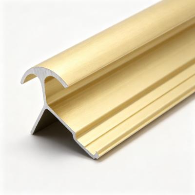 China Round External Corner Trim Durable Decorative Aluminium Strip Home Renovation Wall Accessory Molding for sale