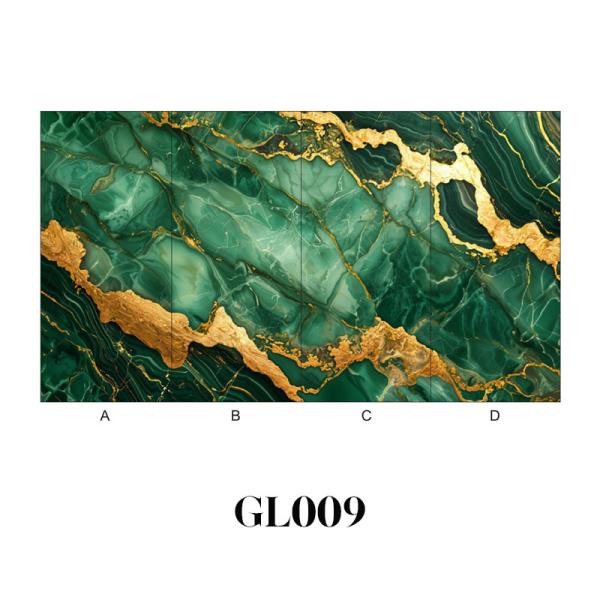 Quality High Glossy UV Marble Sheet Faux Marble Wall Panel Easy Install for Interior for sale