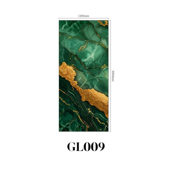 Quality High Glossy UV Marble Sheet Faux Marble Wall Panel Easy Install for Interior Wall Decor for sale