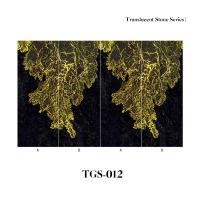China 3D Printed Translucent Stone Wall Panel Luxury Texture Accent Wall Cladding for sale