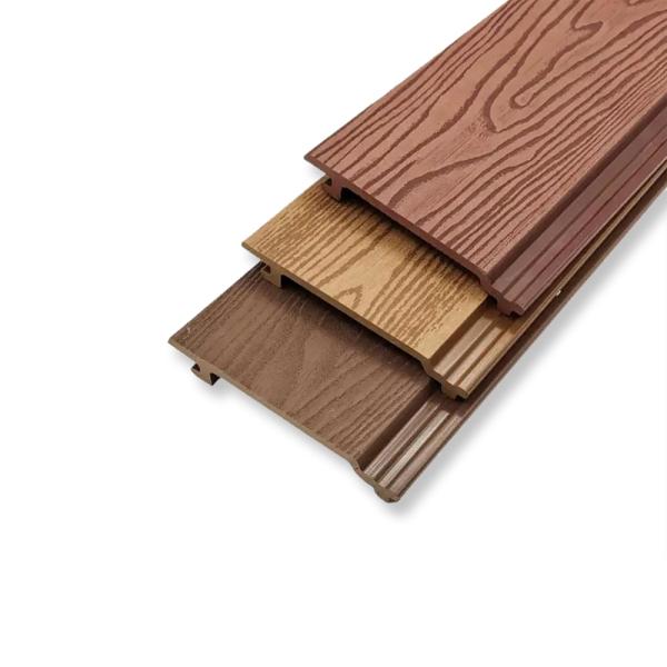 Quality Wood Plastic Composite Wall Panel Waterproof UV-Stabilized WPC Cladding Terrace for sale