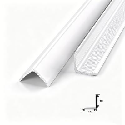 China Stainless Steel Right Angle Trim 10x10mm Aluminium L Shaped Edge Profile Corrosion Resistant Strip for sale