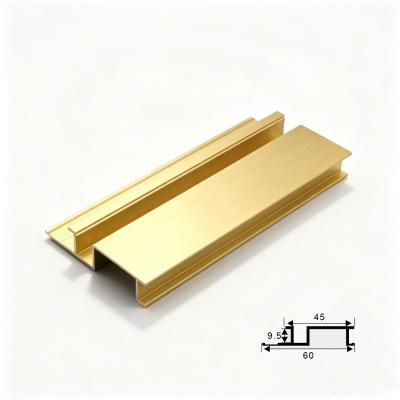 China Side Lit Versatile Aluminium Decorative Trim Skirting Board Waterproof Rustproof Wall Molding Edge Profile for sale