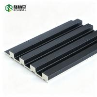 China Solid PVC Fluted Wall Panel 150*17mm Eco-friendly Custom Length for Full-Wall Coverage for sale