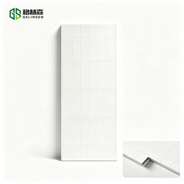 Quality Waterproof SPC Wall Panel Seamless Click-lock System for Fast Installation on Rough Walls for sale