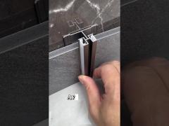 modern i beam decorative metal trims aluminium wall panel molding profile strip decoration