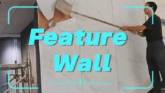 3D Printed Art Wall Panels – Custom, Waterproof, Bendable & Seamless for Home Hotel Feature Wall