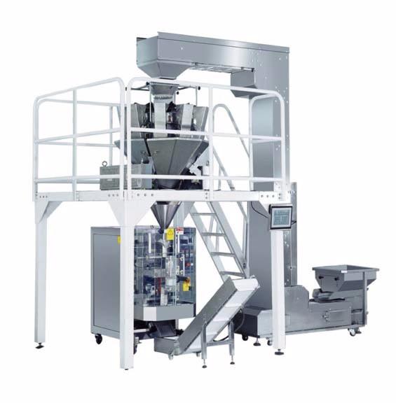 Quality 7kw Automatic Granule Packing Machine Electric Snack Food Packaging Machine High Speed for sale