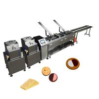 Quality Two Color Two Cream Biscuit Sandwiching Machine Single Lane Sandwich Biscuit for sale