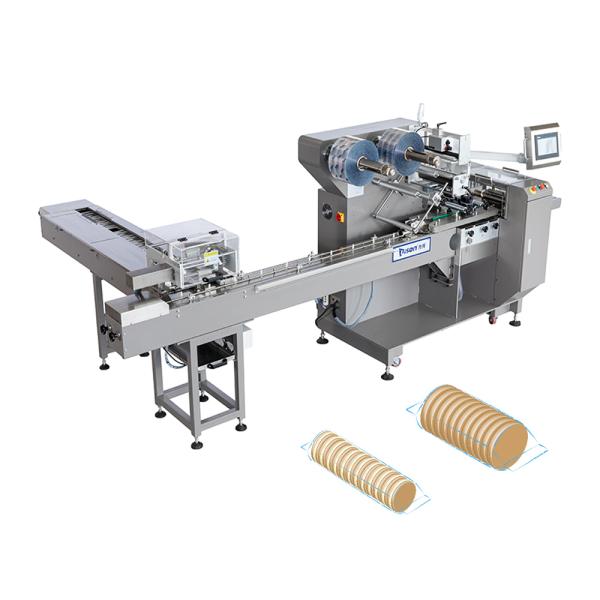 Quality Electric Flow Packing Machine Automatic Cookie Packaging Equipment 7kW for sale