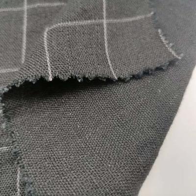 China 97 Linen 3 Cotton Blended Fabric Antibacterial Breathable Ripstop 21Sx21S for sale