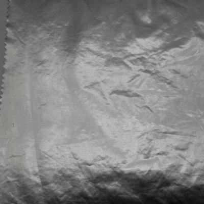 China Silver Coated 100 Nylon Wind Breaker Fabric 70 Gsm Waterproof Windproof for sale