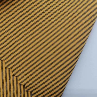 China Dry Fit Uv Proof Stripe 4 Way Stretch Woven Fabric 90% Polyester 8% Spandex 150gsm for sale