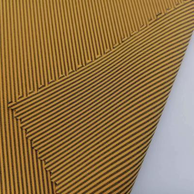 China Dry Fit Uv Proof Stripe 4 Way Stretch Woven Fabric 90% Polyester 8% Spandex 150gsm for sale