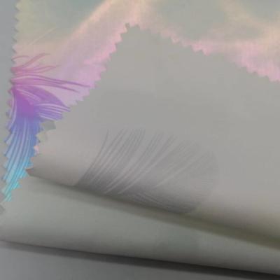Cina Il taffettà del poliestere sventato ha stampato respirabile impermeabile del tessuto 50DX50D di Microfiber in vendita