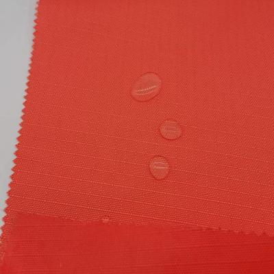 China Ripstop Waterproof Pu Coated 100% Polyester Oxford Fabric 400DX400D 210gsm for sale
