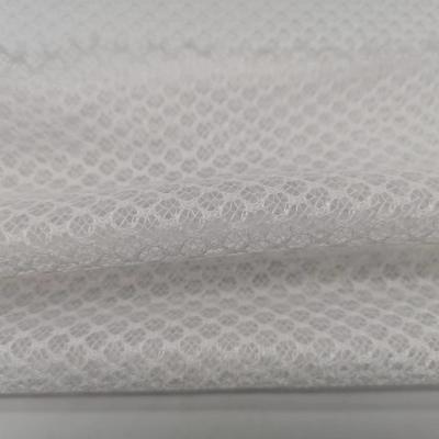 China 75D 100% Polyester Mesh Fabric 64gsm Uv Proof Width 150cm Breathbale for sale