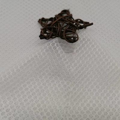 China 75D 100% Polyester Mesh Fabric 64gsm Uv Proof Width 150cm Breathbale for sale