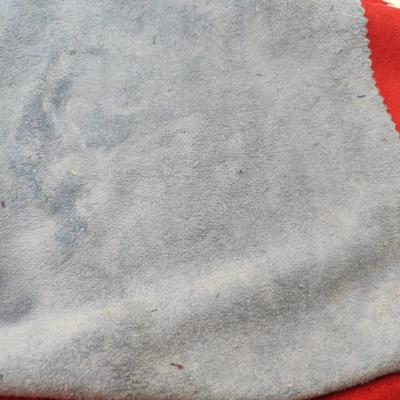 China Dyed 100% Polyester 50D*75D Suede Fabric Pd Coated For Jacket Garment for sale