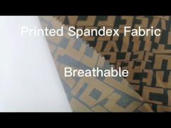 Нейлон 92% напечатал ткань 110gsm 150cm Breathable 40D+20Dx40D+20D 8% лайкра
