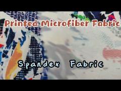 8% лайкра нейлона 92% напечатало ткань 130gsm 150cm Microfiber делает Breathable водостойким