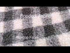 Kintted Ripstop скрепило ткань 200DX200D для куртки зимы Breathable