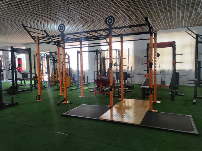 Commercial Gym Fitness Equipment Crossfit Rig Squat Rack Custom Manufacturers
