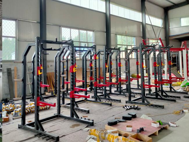 Home Fitness Adjustable Power Rack Functional Trainer Gym Equipment Squat Rack