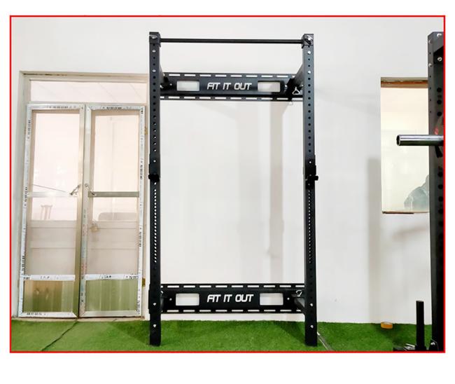 Wall Mounted Folding Squat Rack