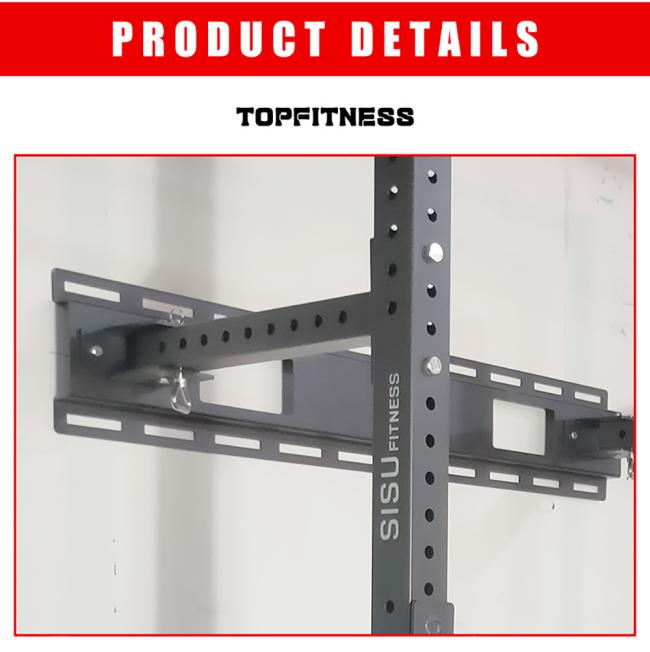 Wall Mounted Folding Squat Rack