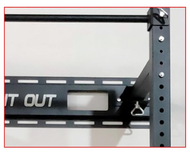Wall Mounted Folding Squat Rack