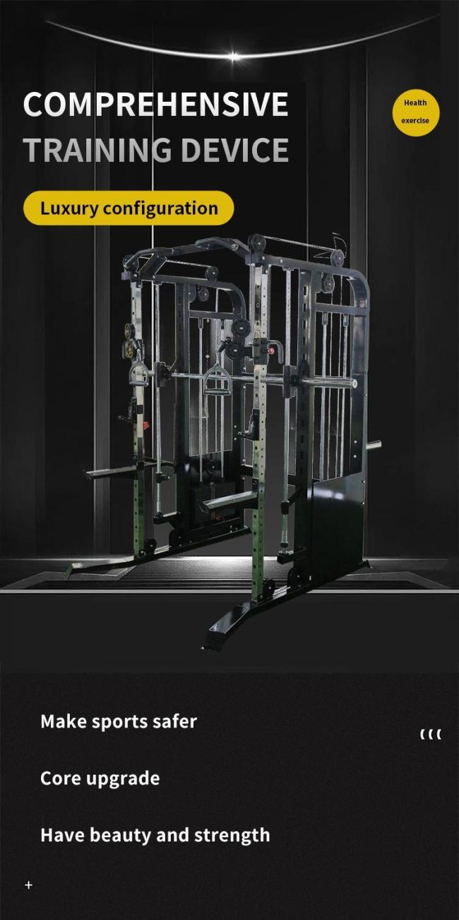 Gym Fitness Equipment Three-Station Large Comprehensive Strength Trainer