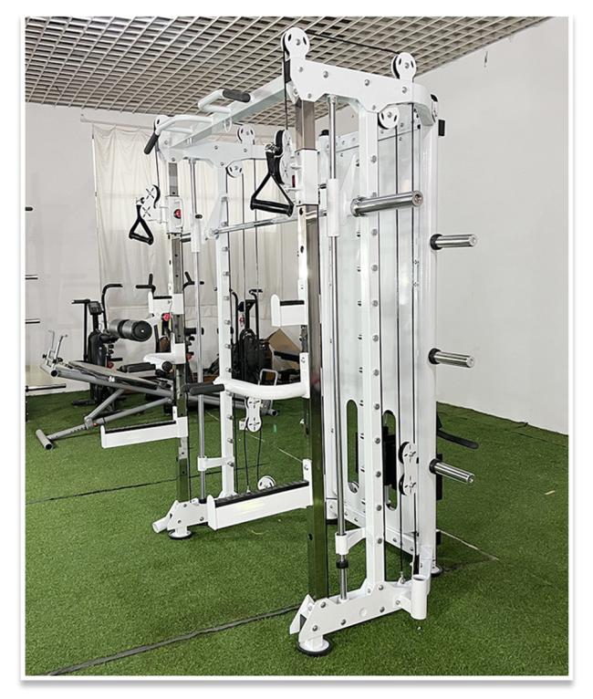 Wholesale Multifunctional Weightlifting Squat Power Rack Smith Machine Home Fitness Equipment