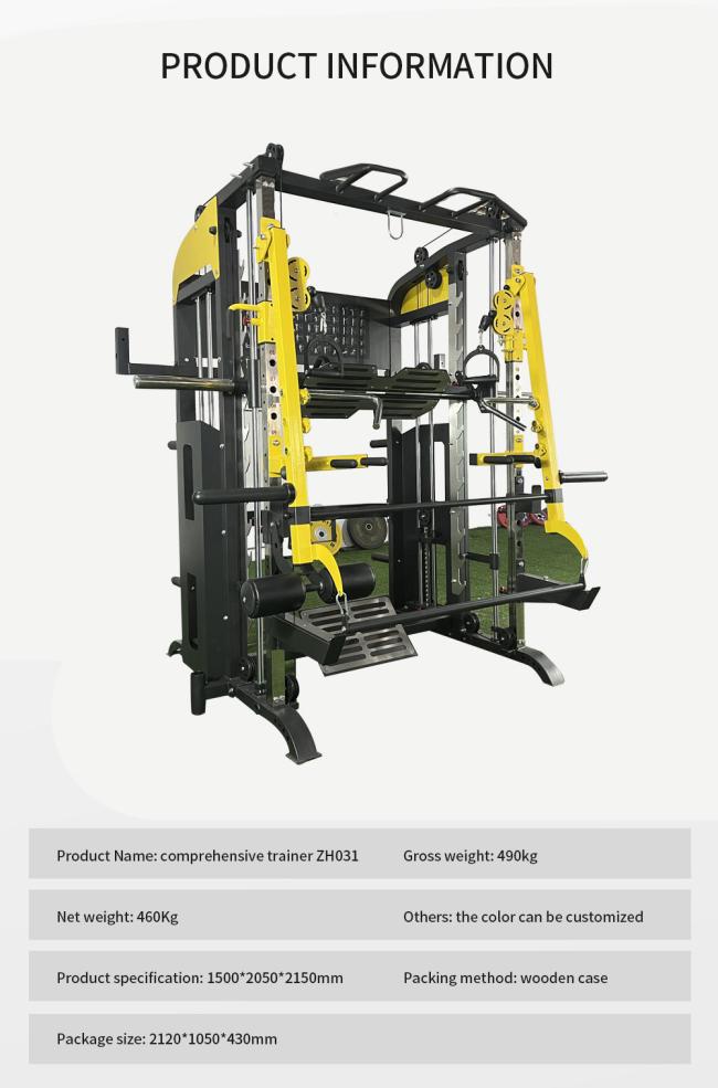 Home Gym Multifunctional Cable Machine Equipment Functional Belt Trainer Heavy Duty Power Cage