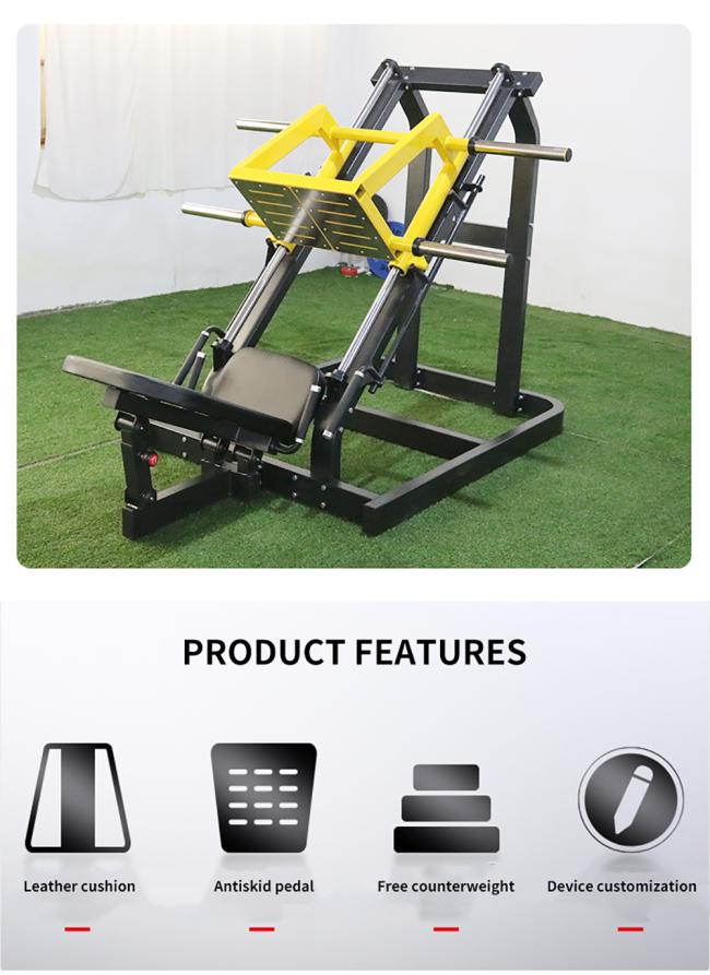 Factory Price Gym Equipment Commercial Leg Press Machines for Fitness Body Training