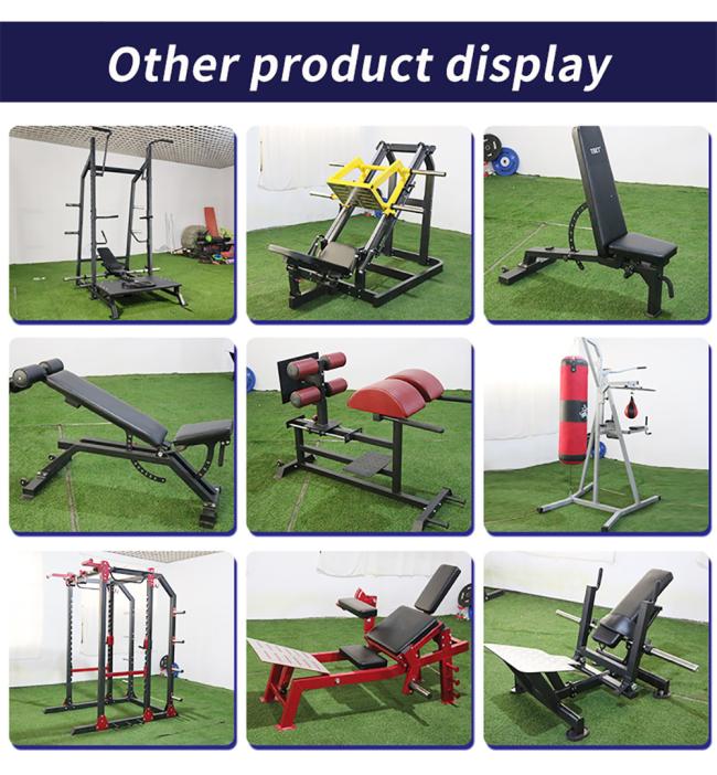 Factory Commercial Gym Strength Hip Pusher Hip Push Fitness Equipment Waist Trainer