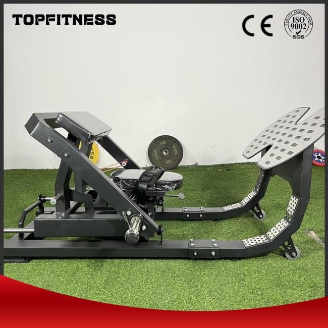 Gym Butt Lift Thrust Plate Loading Fitness Equipment Butt Bridge Machine