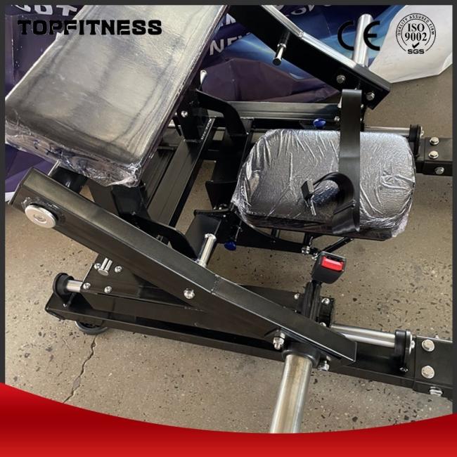 Gym Butt Lift Thrust Plate Loading Fitness Equipment Butt Bridge Machine