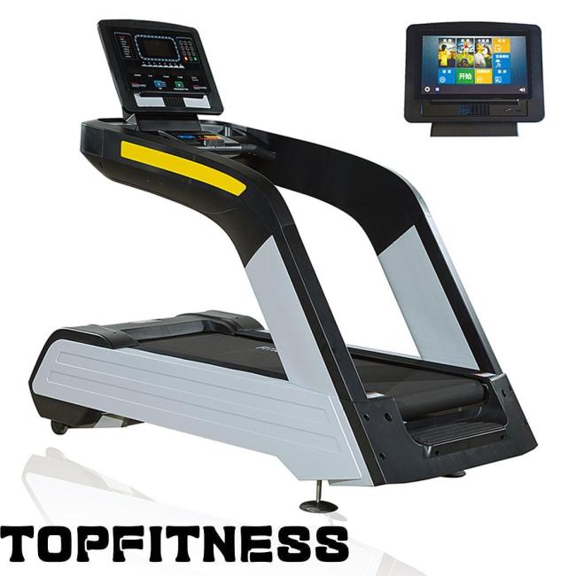 Luxury Professional Fitness Equipment Body Building Commercial Motorized Electric Gym Use Running Machine Treadmill Top-8009