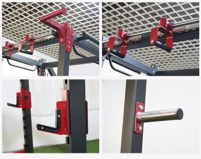 Chinese Manufacturer Commercial Fitness Equipment Multifunctional Frameless Half Squat Rack Squat Rack