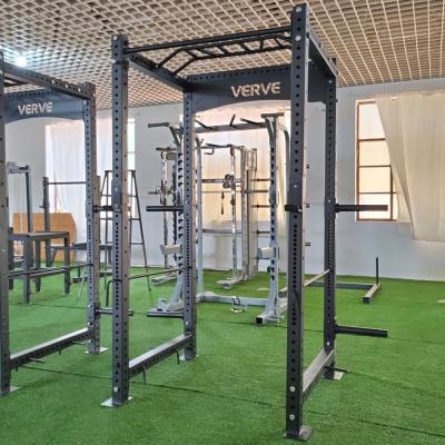 China Handmatige energiebron Gymapparatuur Lifting Squat Rack Gewichtsrack en gemakkelijk te monteren Te koop
