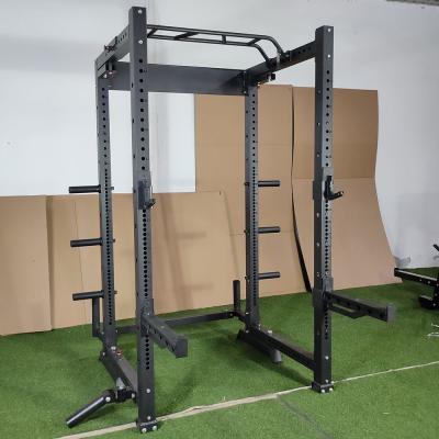 China Verbeter je fitness routine Op maat gemaakte aanvraag voor commerciële opvouwbare squat racks Te koop