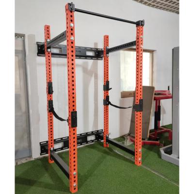 China Folding Commercial Squat Racks met 220 kg nettogewicht en aangepast logo beschikbaar Te koop