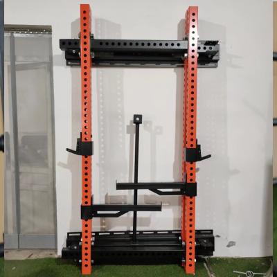 Cina Rack pieghevoli per squat commerciali con peso netto di 220 kg e logo personalizzato in vendita