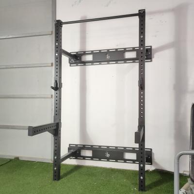 Cina Rack pieghevoli per squat commerciali con peso netto di 220 kg e logo personalizzato in vendita