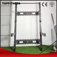 China Customization Home Adjustable Strength Equipment Wall Mount Folding Squat Power Rack for sale