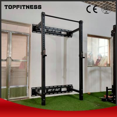 Cina Equipaggiamento fitness su misura scaffalatorio pieghevole montato a parete con certificazione CE in vendita